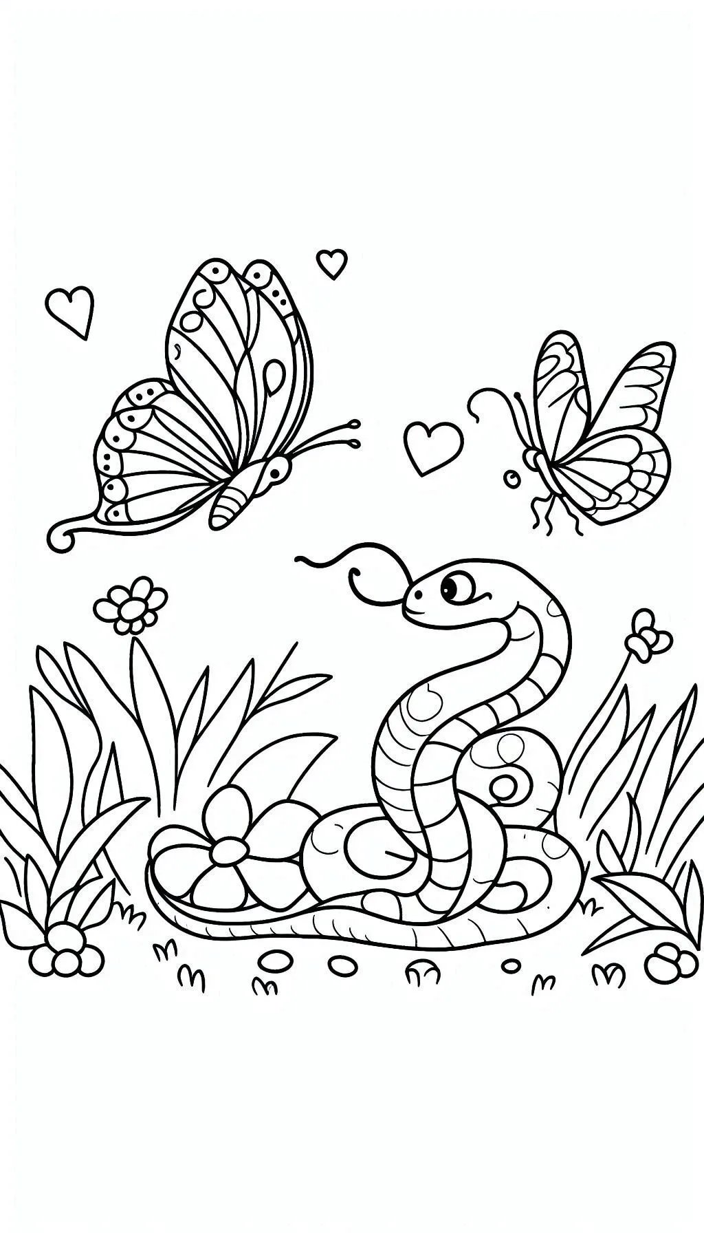 18 Wild Snake Coloring Pages For Kids | Free PDF Printables