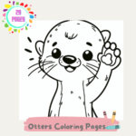 29 Otters Coloring Pages For Kids | Free PDF Printables