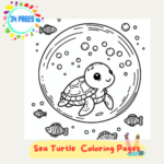 23 Sea Turtle Coloring Pages For Kids | Free PDF Printables