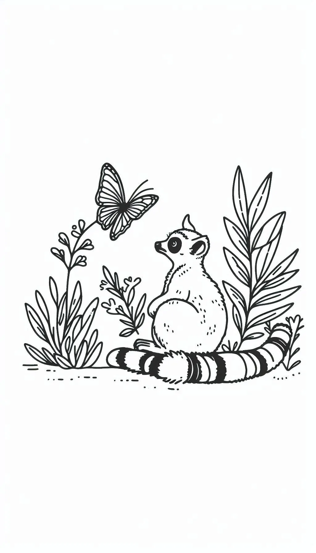 Lemur Coloring Pages - KDCcoloring.com | Free PDF Printables